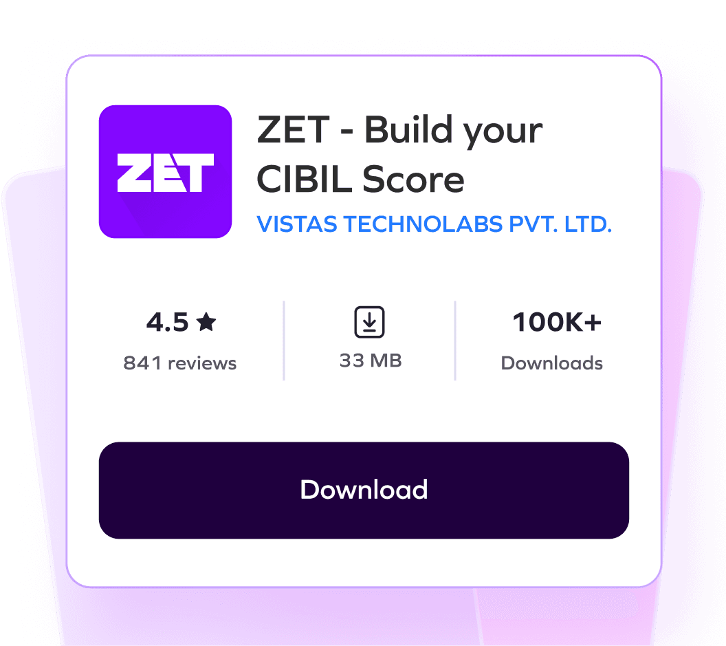 ZET: Build 750+ CIBIL Score with our Magnet FD Credit Card